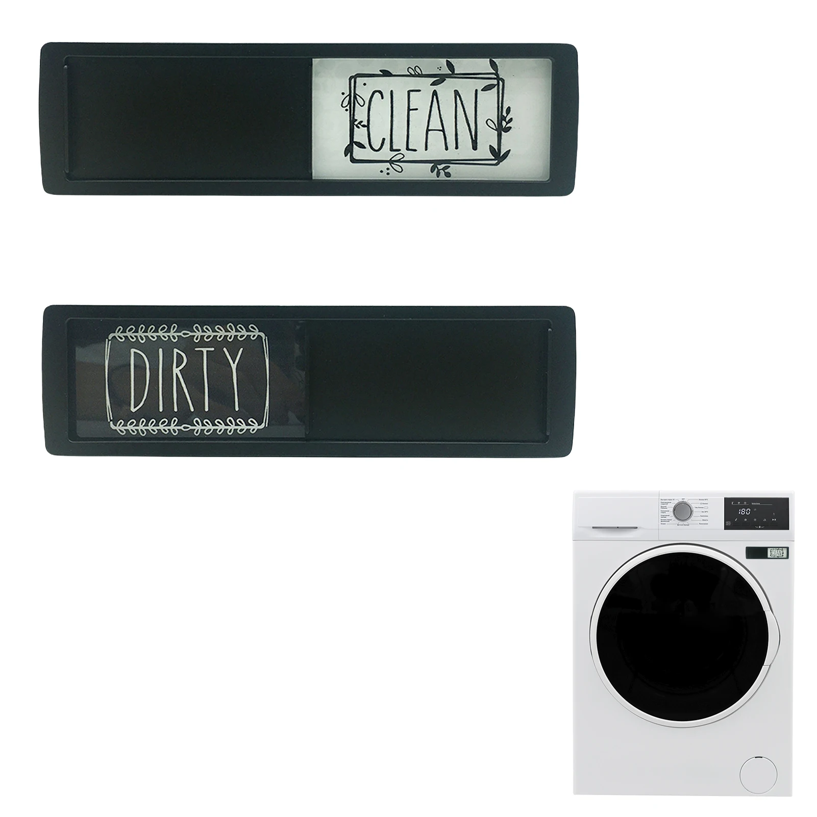 Dishwasher-Magnet-Clean-Dirty-Sign-Acrylic-Kitchen-Dishwasher-Magnet ...