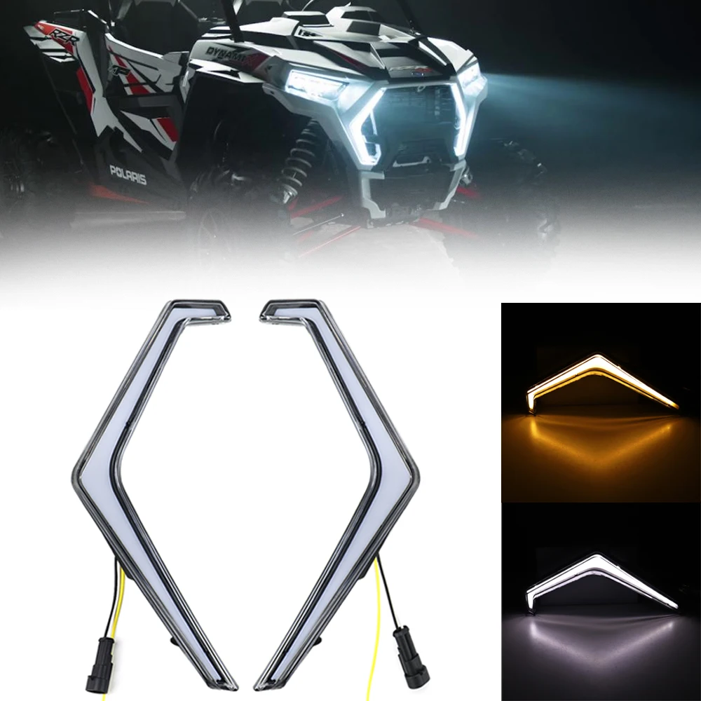 2x-Turn-Signal-Fang-Lights-for-Polaris-RZR-XP-1000-Turbo-2019-2023-IP67 ...