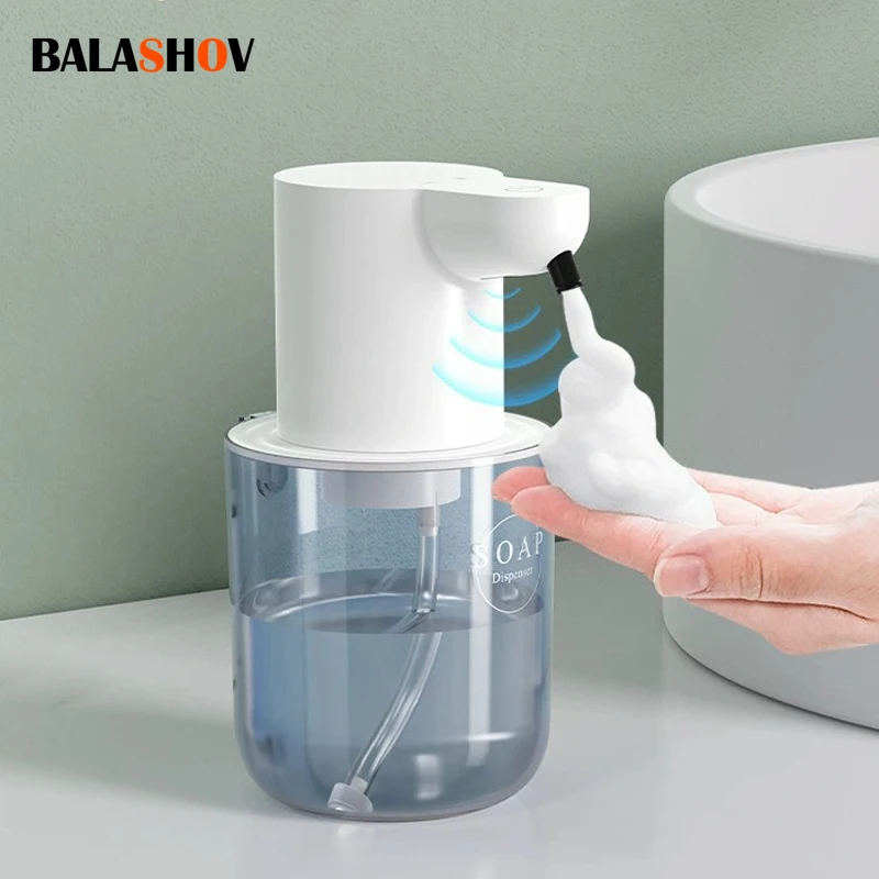 450ml Automatic Inductive Soap Dispenser USB Rechargeable Touchless ...