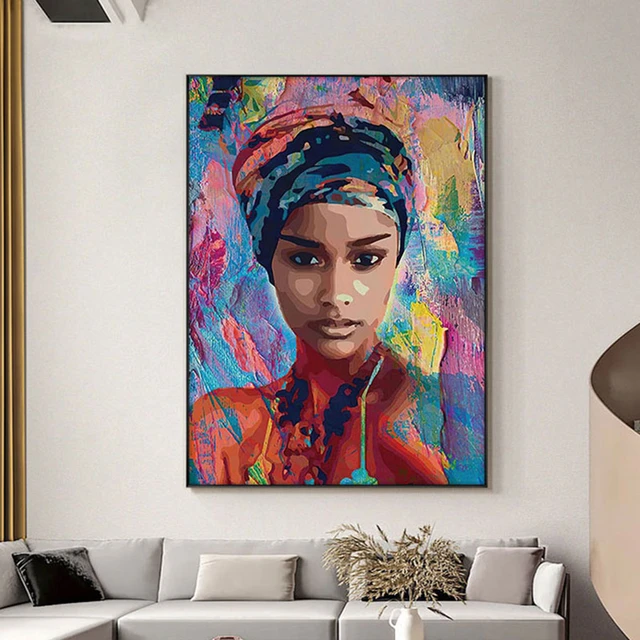 Indian Modern Woman Art