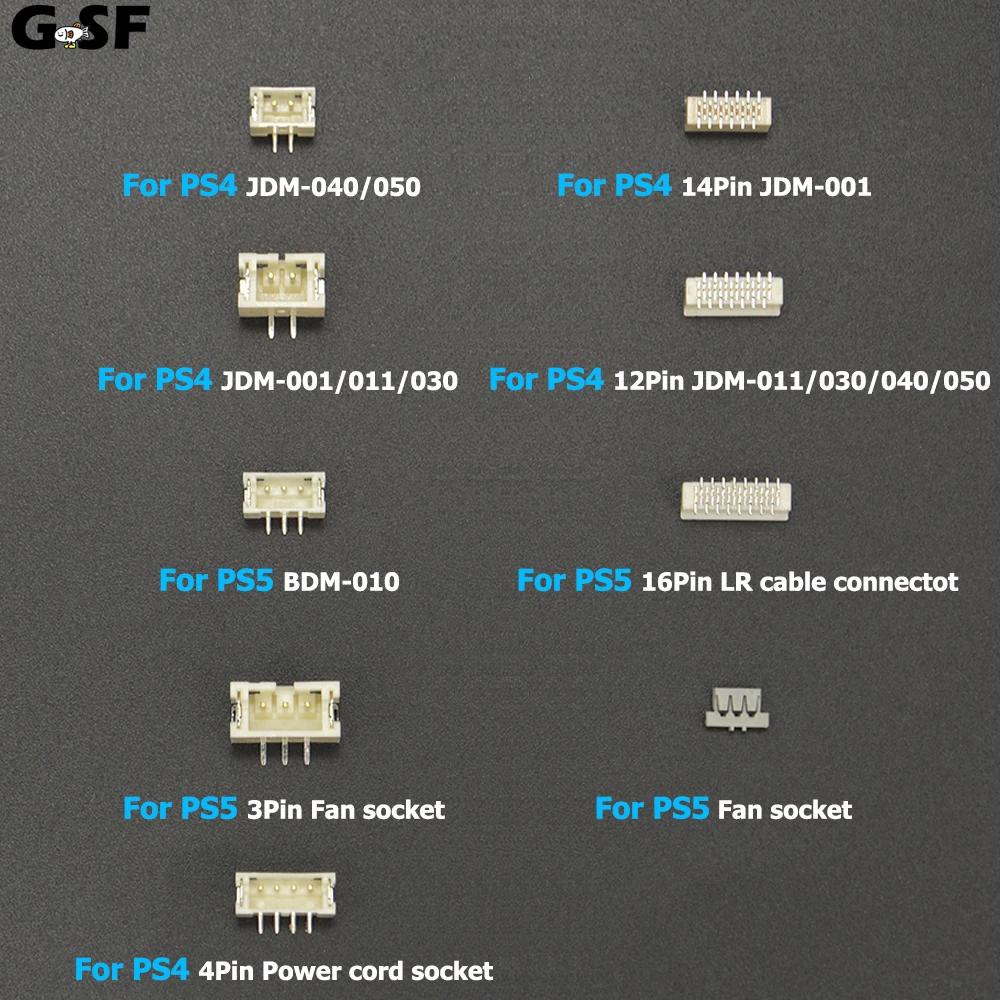 GSF-1PC-For-PS4-PS5-3-4-12-14-16Pin-Connect-Female-Socket-For-Console ...