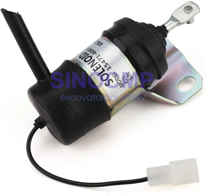 15471 60010 052600 1001 052600 1000 12V Fuel Stop Solenoid For Kubota ...