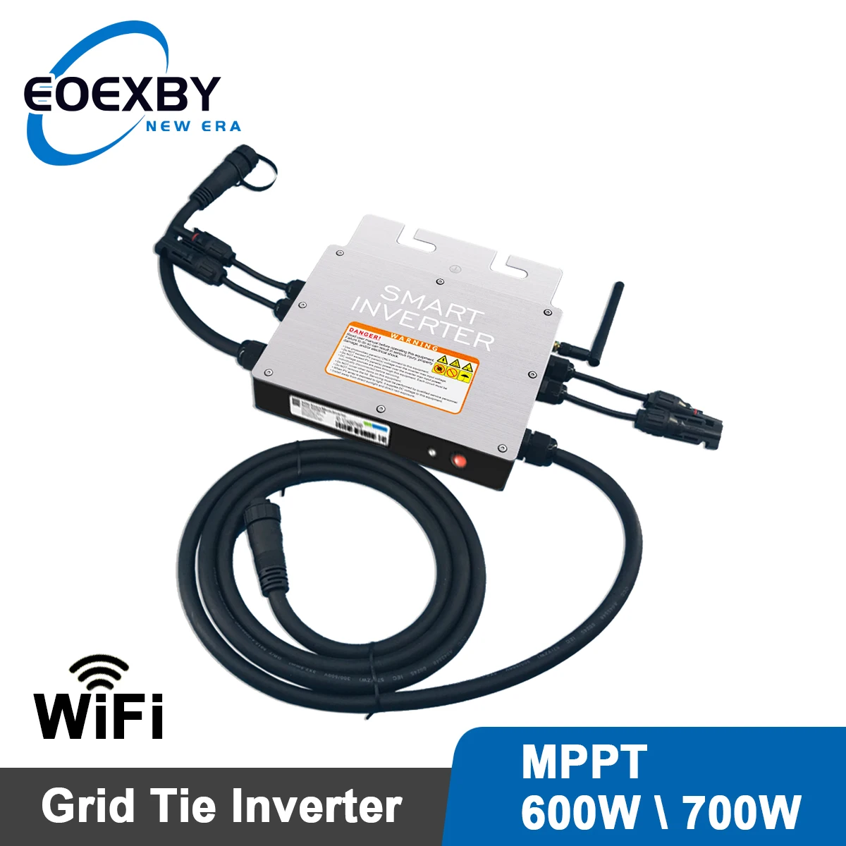 EOEXBY 600W 700W Grid Tie Micro Inverter WIFI Communication Waterproof ...