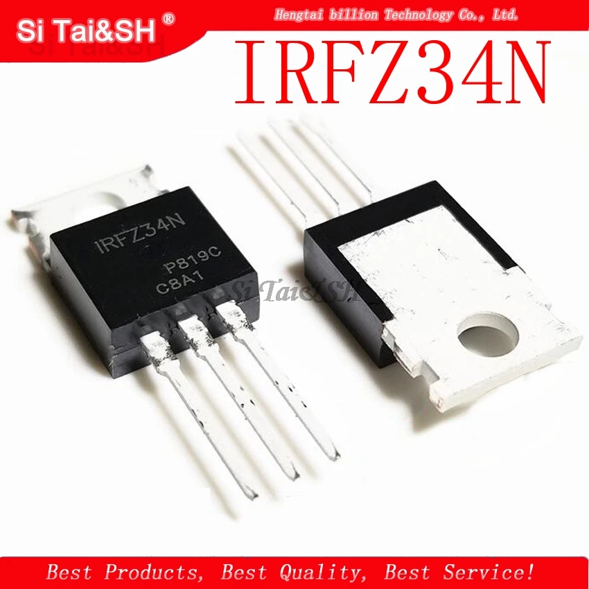 10PCS IRFZ34N TO220 IRFZ34NPBF TO 220 IRFZ34 new and original IC ...