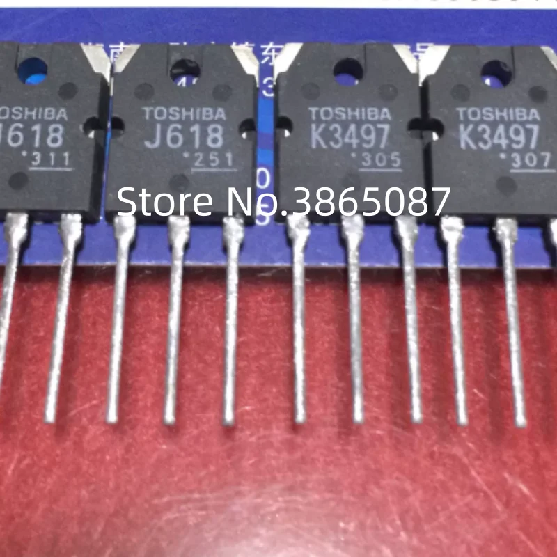 1PAIR 1PCS K3497 AND 1PCS J618 TO-3P 2SK3497 2SJ618 POWER MOSFET ...