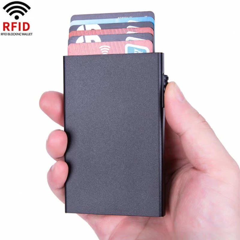 Tarjetero-Rfid-billeteras-inteligentes-para-hombre-tarjetero-para ...