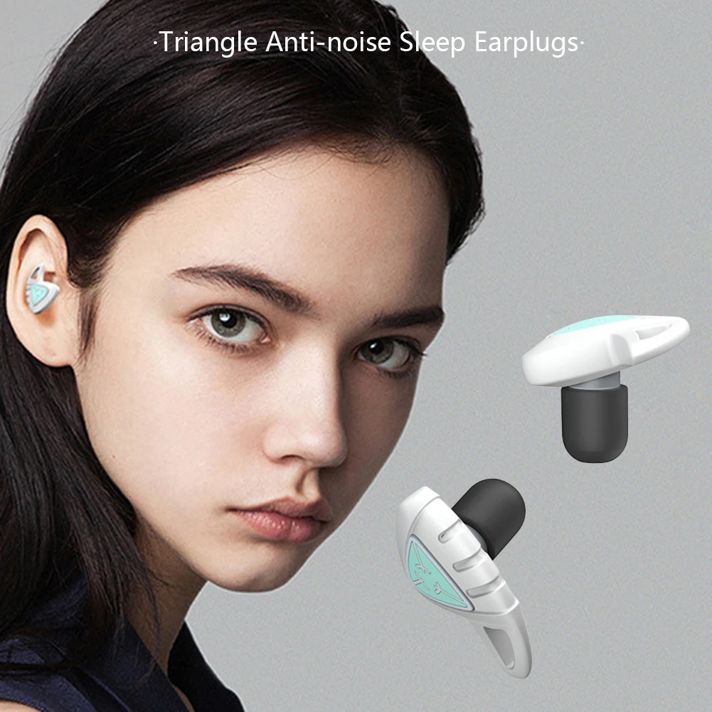 Soft-Silicone-Black-Sleep-Soundproof-Noise-Reduction-Ruido-Ear-Plugs ...