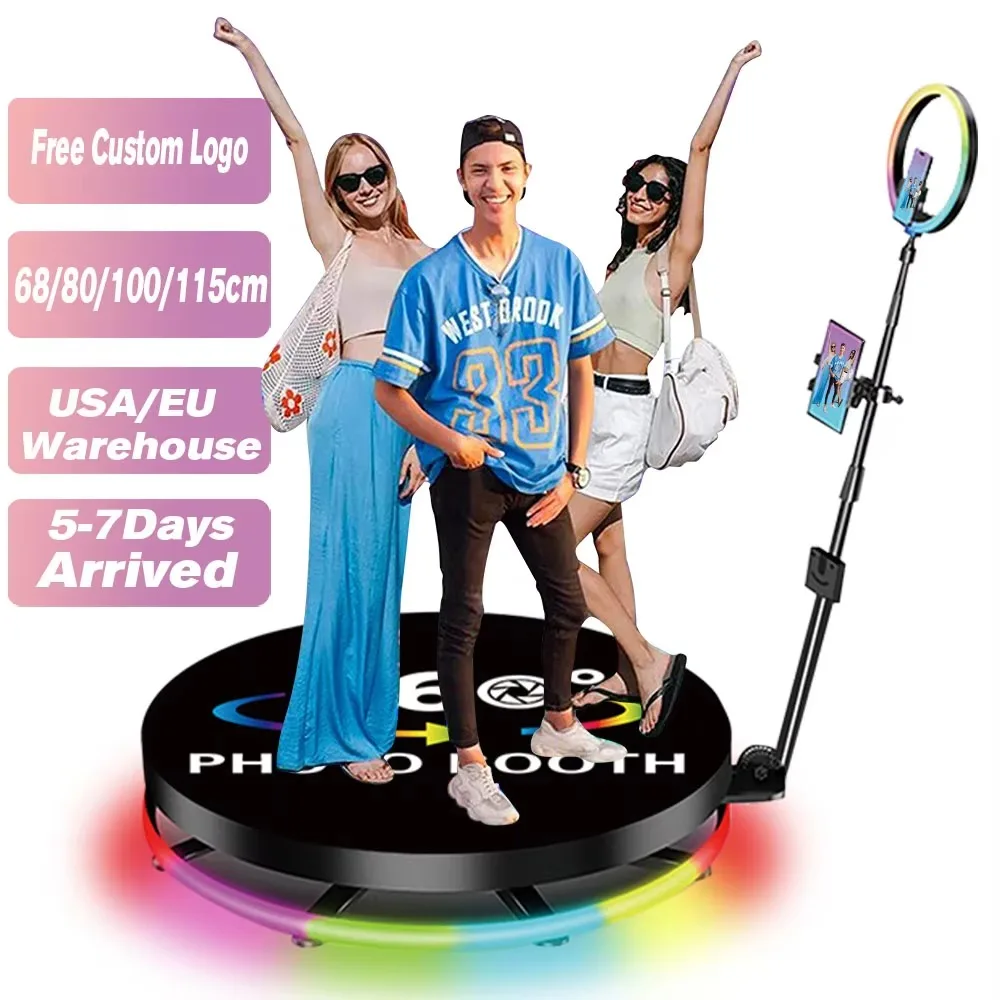 CHACKTOK-Machine de Photomaton pour les Fêtes, Appareil Photo Rotatif ...