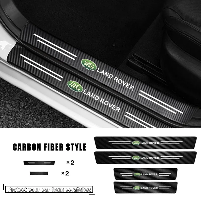 Car Universal Door Sill Door Edge Protect Stickers for Land Rover ...