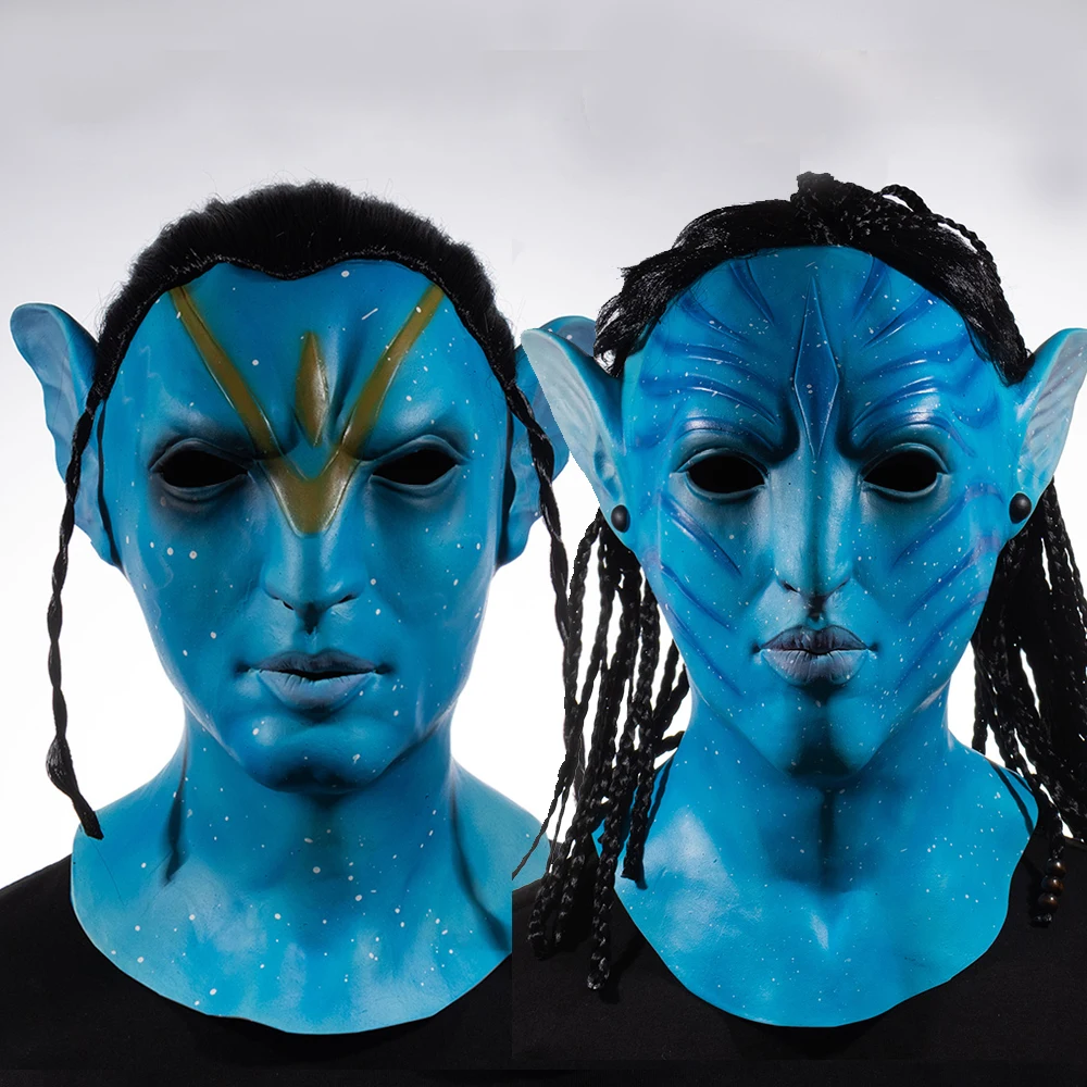 Avatar-Na-vi-Masks-Cosplay-Jake-Sully-Neytiri-Helmets-Planet-Pandora ...