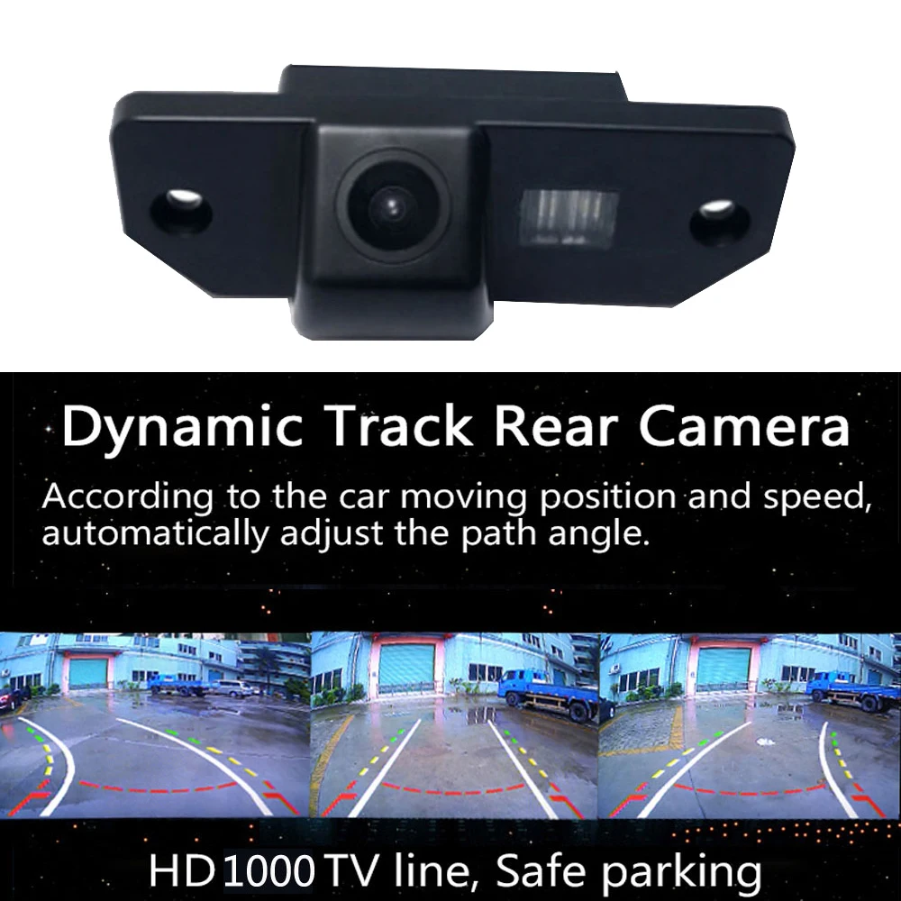 Car-Rear-View-Camera-Parking-Reverse-Backup-Dynamic-Track-CCD-HD-Color ...