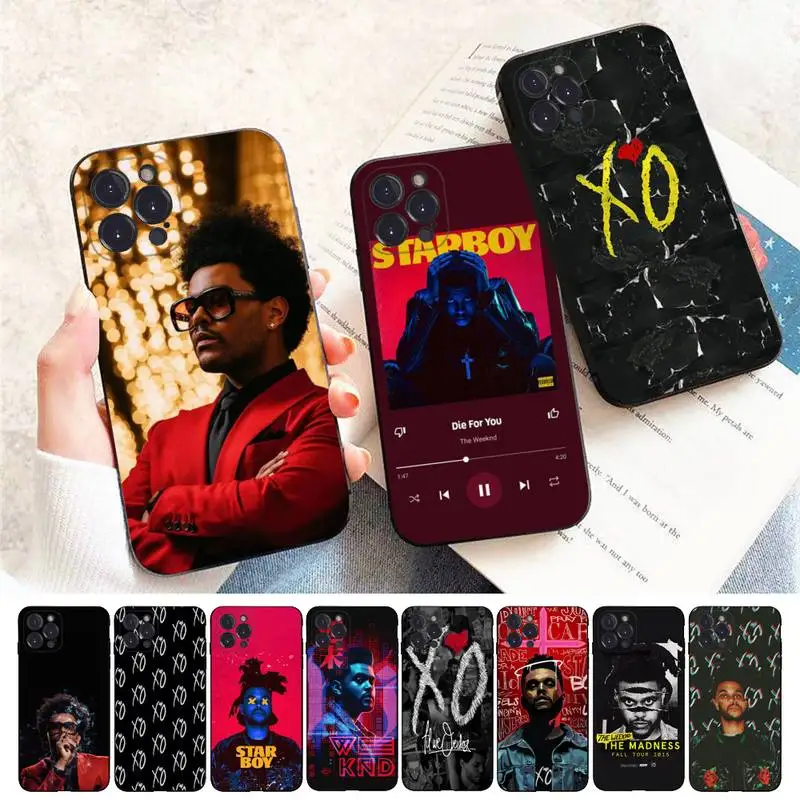 The-Weeknd-Starboy-Pop-Singer-Phone-Case-For-iPhone-14-11-12-13-Mini ...