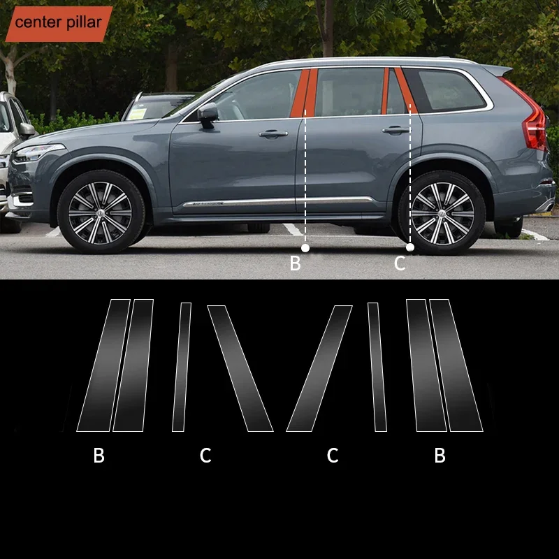 For-Volvo-XC40-XC60-XC90-21-23-TPU-Transparent-Protect-Car-Exterior ...