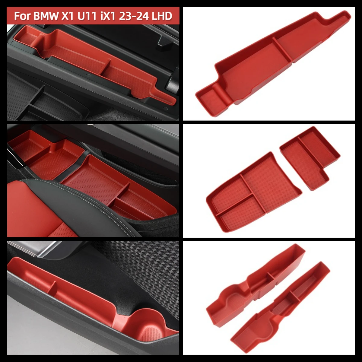 TPE-Car-Central-Armrest-Storage-Box-For-BMW-X1-U11-iX1-23-24-LHD ...