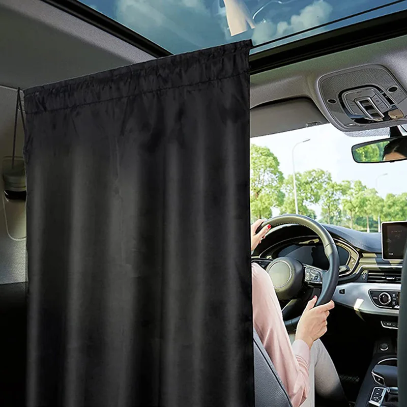 Universal Taxi Car Isolation Curtain Partition Protection Curtain ...