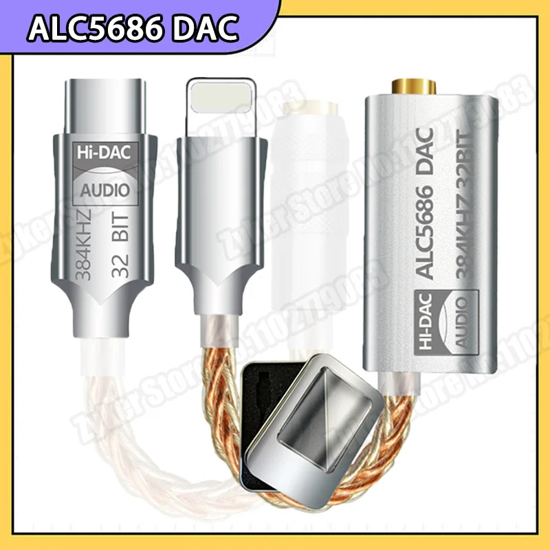 ALC5686-HiFi-DAC-USB-TypeC-Light-ning-To-3-5mm-Digital-Audio-Cable-DAC ...