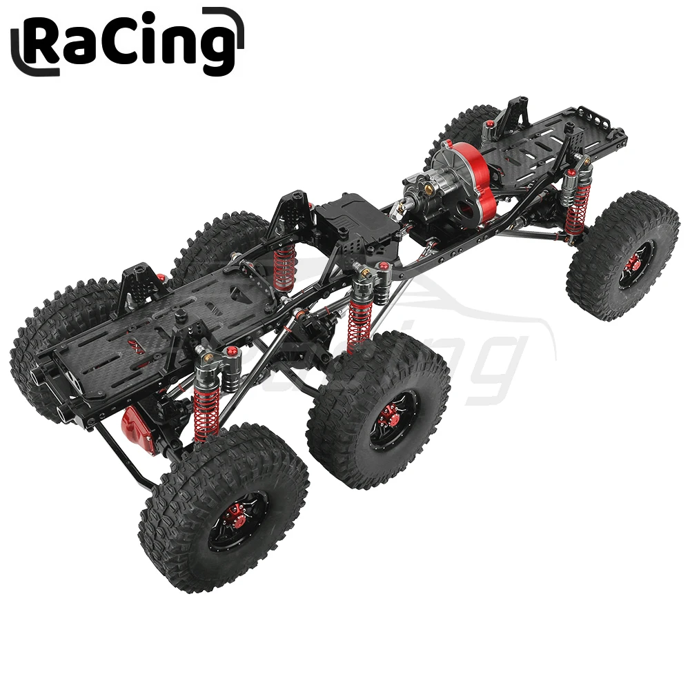 Metal-Alloy-Upgraded-6x6-RC-Car-Chassis-Frame-with-2-Front-Steering ...