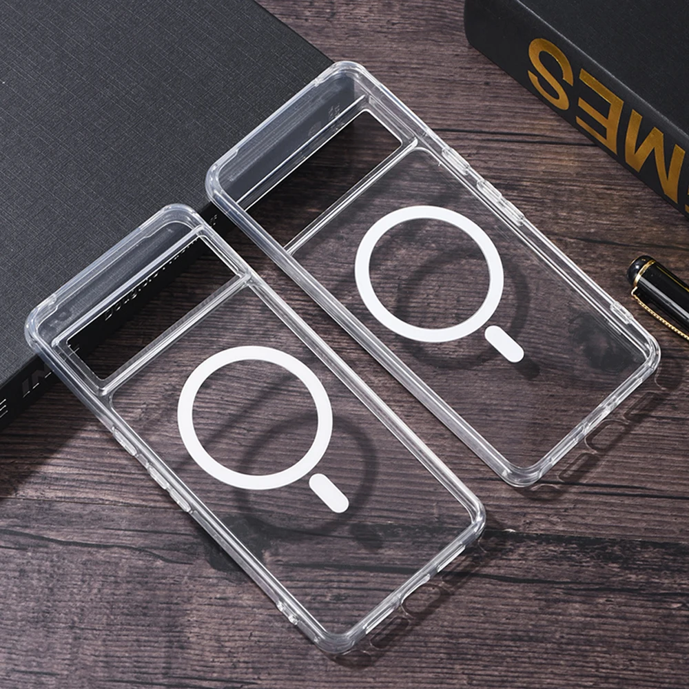 Original-Transparent-Magnetic-For-Magsafe-Wireless-Charge-Case-For ...