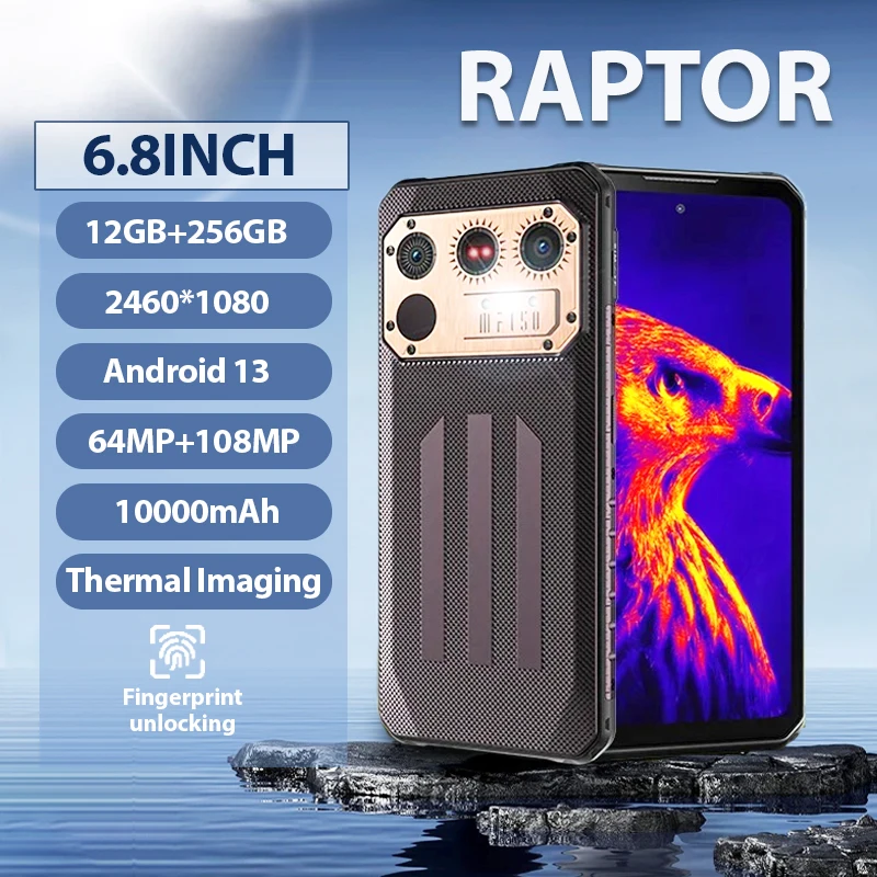 IIIF150-Original-Raptor-Smartphone-Thermal-Imaging-6-8inch-10000mAh ...