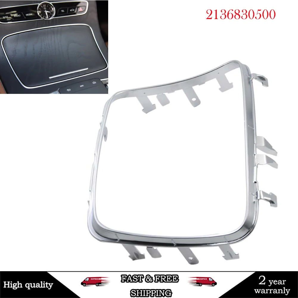 New-Car-Centre-console-Water-Cup-Holder-Strip-Plating-Ashtray-Trim-Ring ...