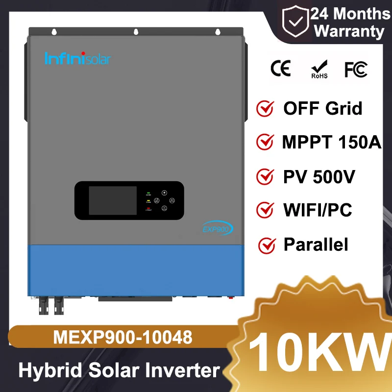 MEXP900 Series High Frequency Solar Inverter with Dual Output and Smart ...