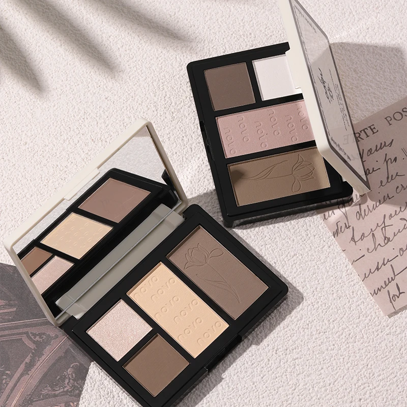 Brightening-Shading-Powder-Palette-Matte-Facial-Contour-Shiny ...