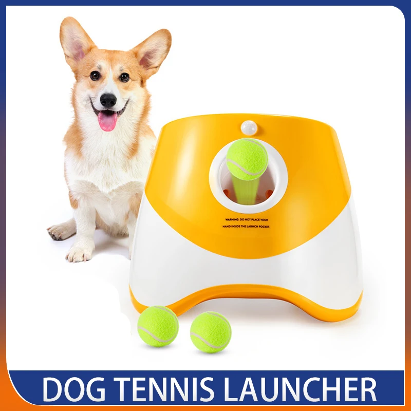Rechargable-Dog-Tennis-Launcher-Automatic-Pet-Dogs-Chase-Toy-Mini ...