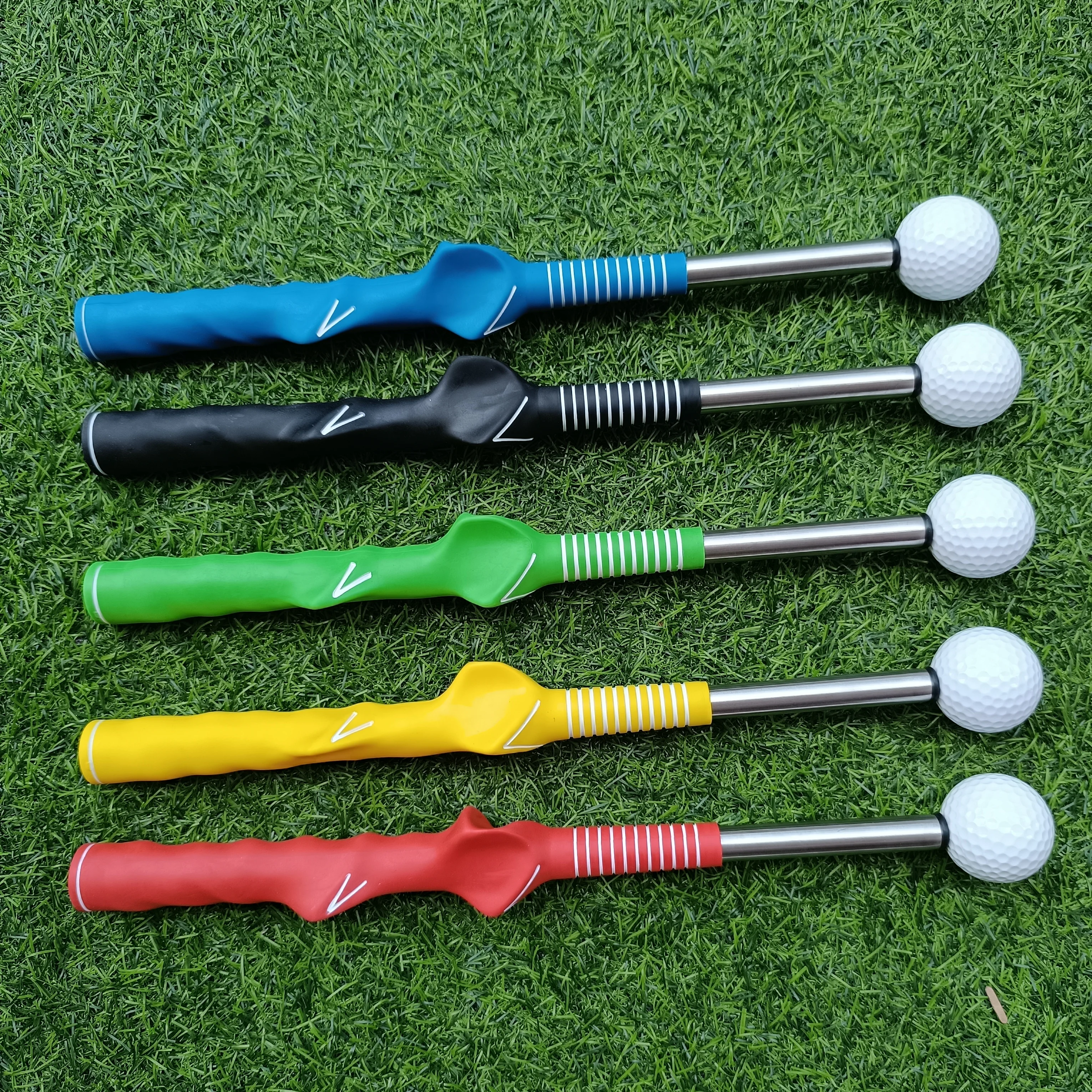 Retractable Golf Swing Training Aids Telescopic Golf Grip Trainer for ...