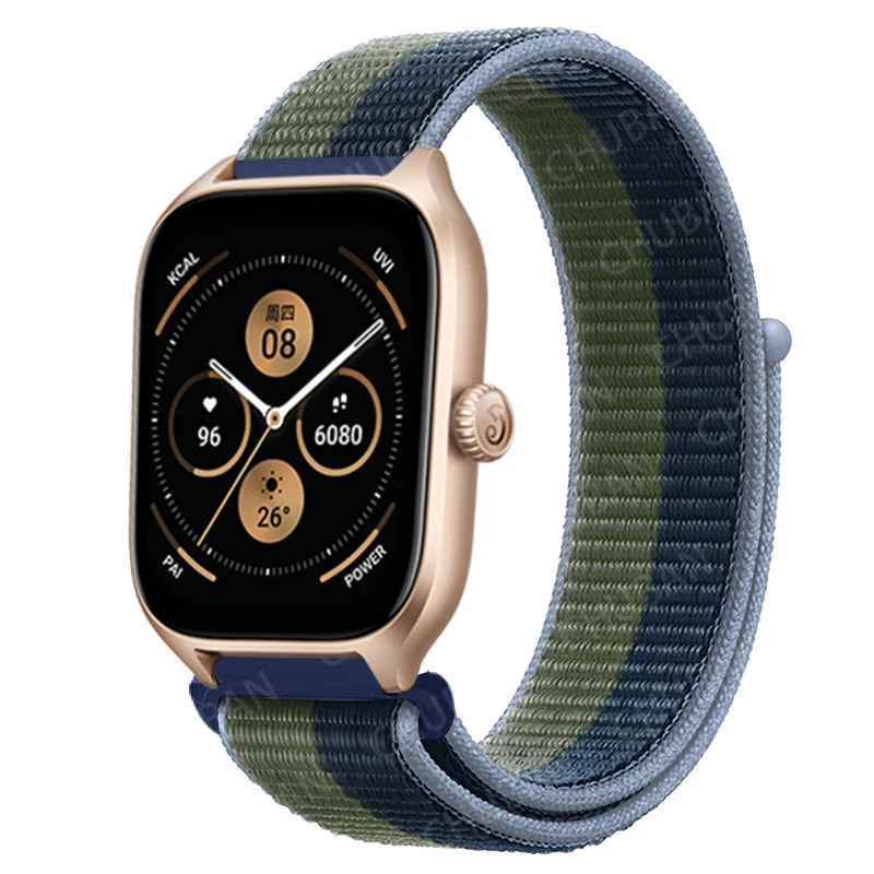 Nylon Loop Band for Smartwatch - 20mm/22mm Strap Bracelet (71 Orchid ...
