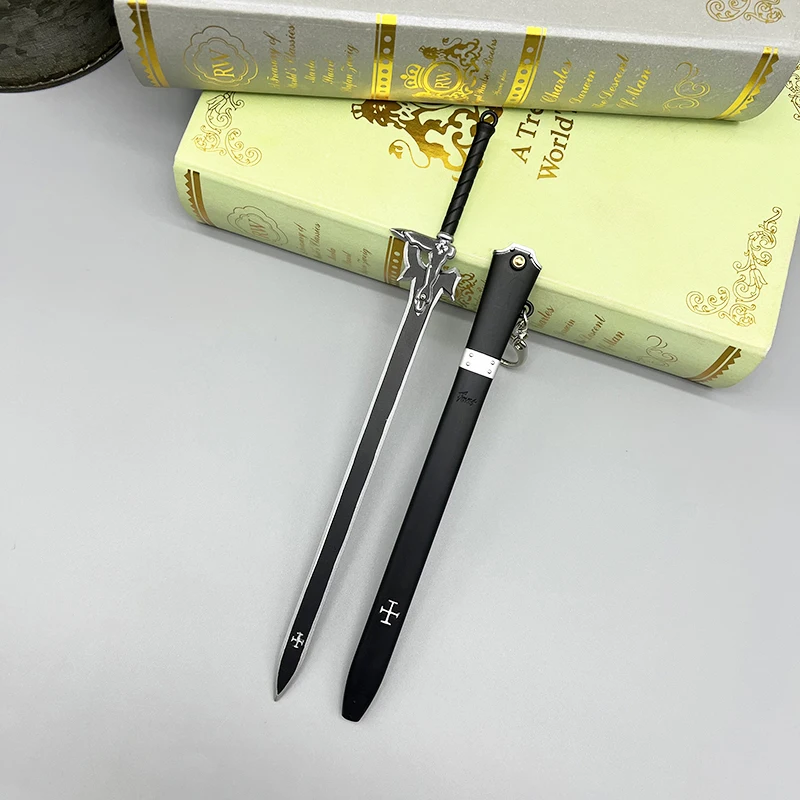 24cm Elucidator Kirigaya Kazuto Sword SAO Art Online Anime Merchandise ...