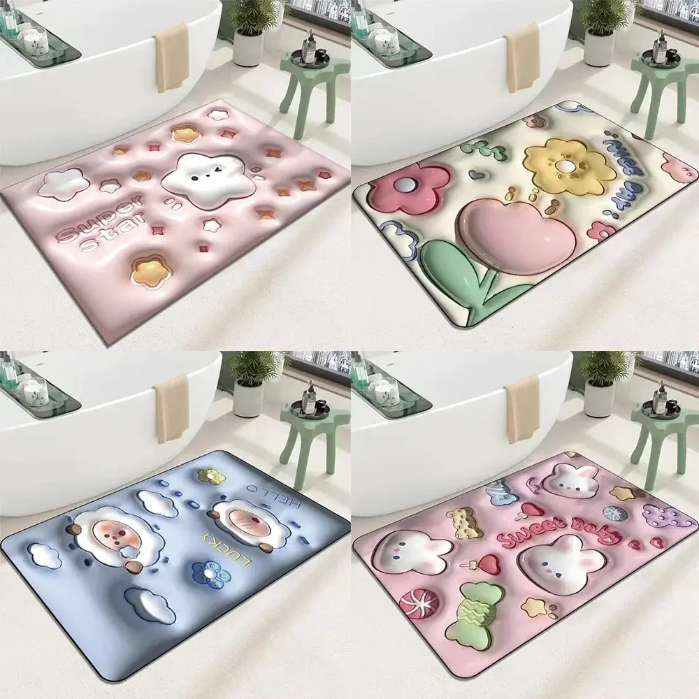 RV-Bathroom-Anti-slip-Mat-Toilet-Bathroom-Floor-Mat-Foot-Mat-3D ...