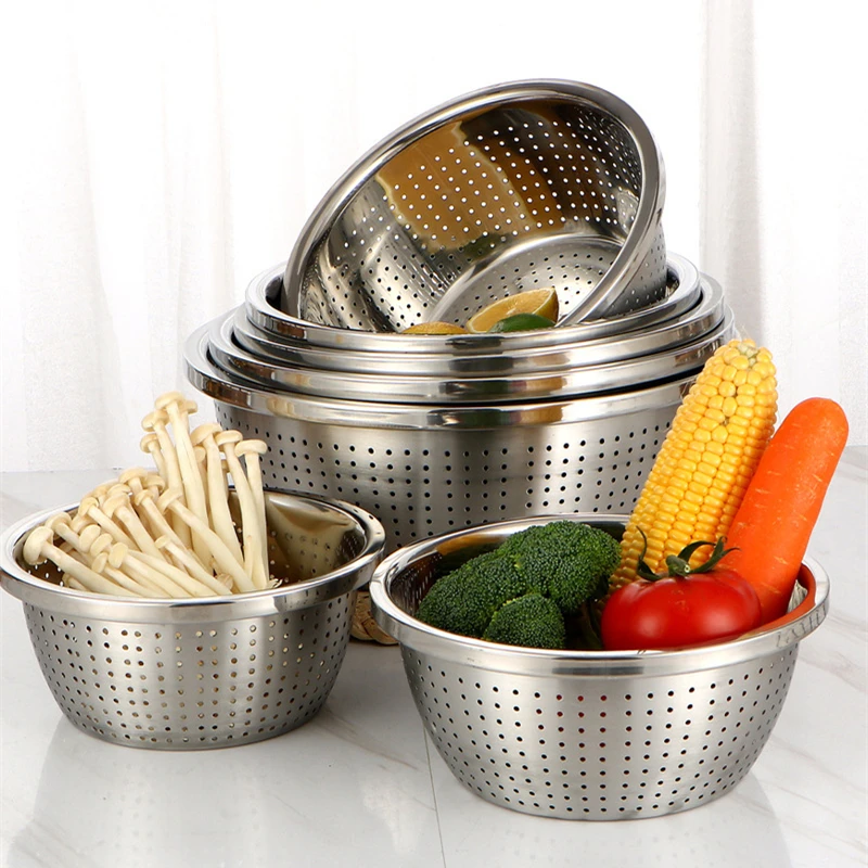 Strainer Basket Vegetable Stainless Steel | Stainless Steel Mesh ...