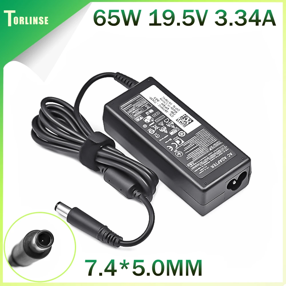 New 65W AC for Dell Latitude 19.5V 3.34A 7.4*5.5mm Laptop Ac Adapter ...