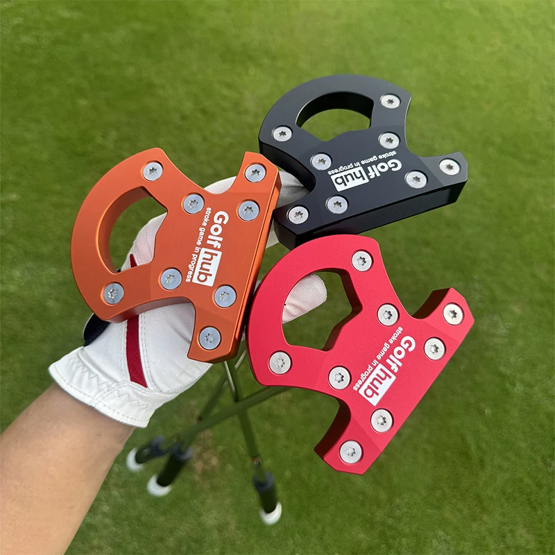 New Golf Men's Automatic Balance Rod Face Return Push Bull Horn Club ...