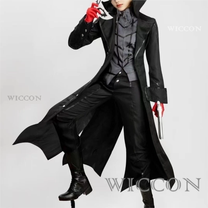 Amamiya-Ren-Cosplay-Game-Persona-5-Cosplay-Costume-Wig-Uniform-Jackets ...