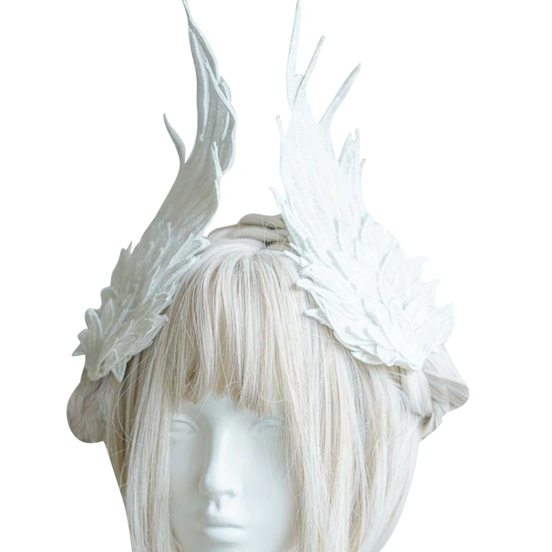 Angel Wing Hair Clips Lolita Barrette Angel Wing Hairpin Lolita Cosplay ...
