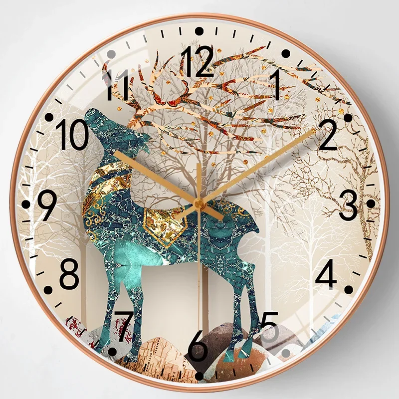 20cm-Wall-Clocks-Hanging-Clock-Bed-Room-Living-Room-Wall-Clock-with ...