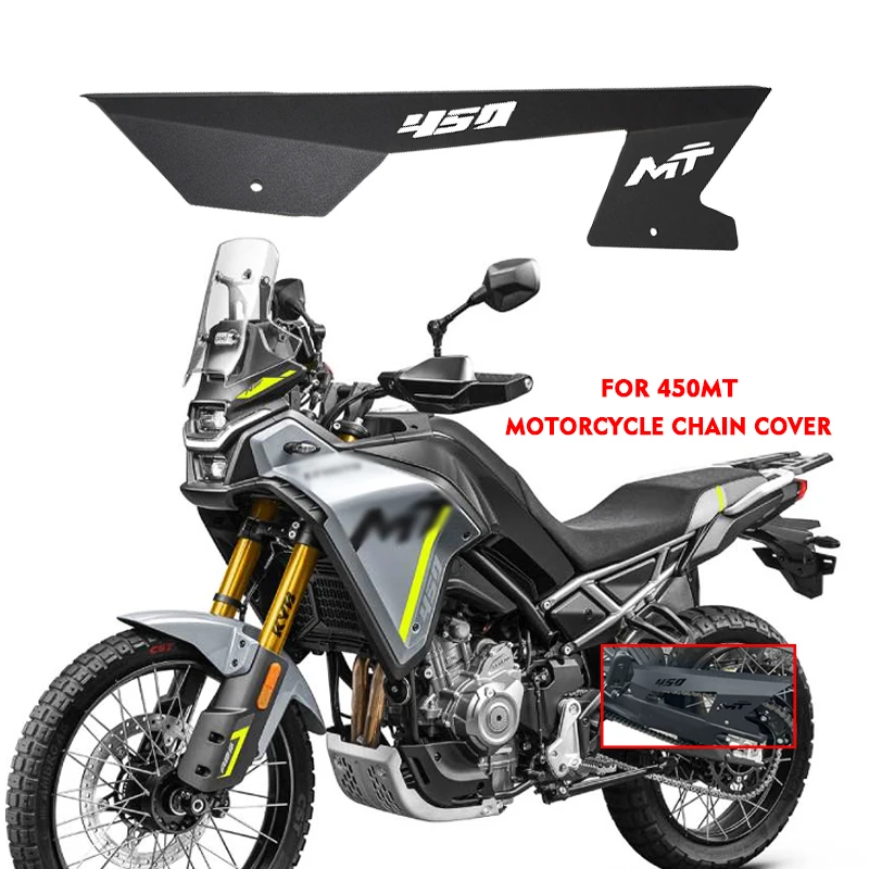 450MT Motorcycle Accessories Chain Wheel Protection Cover Chain Cover ...
