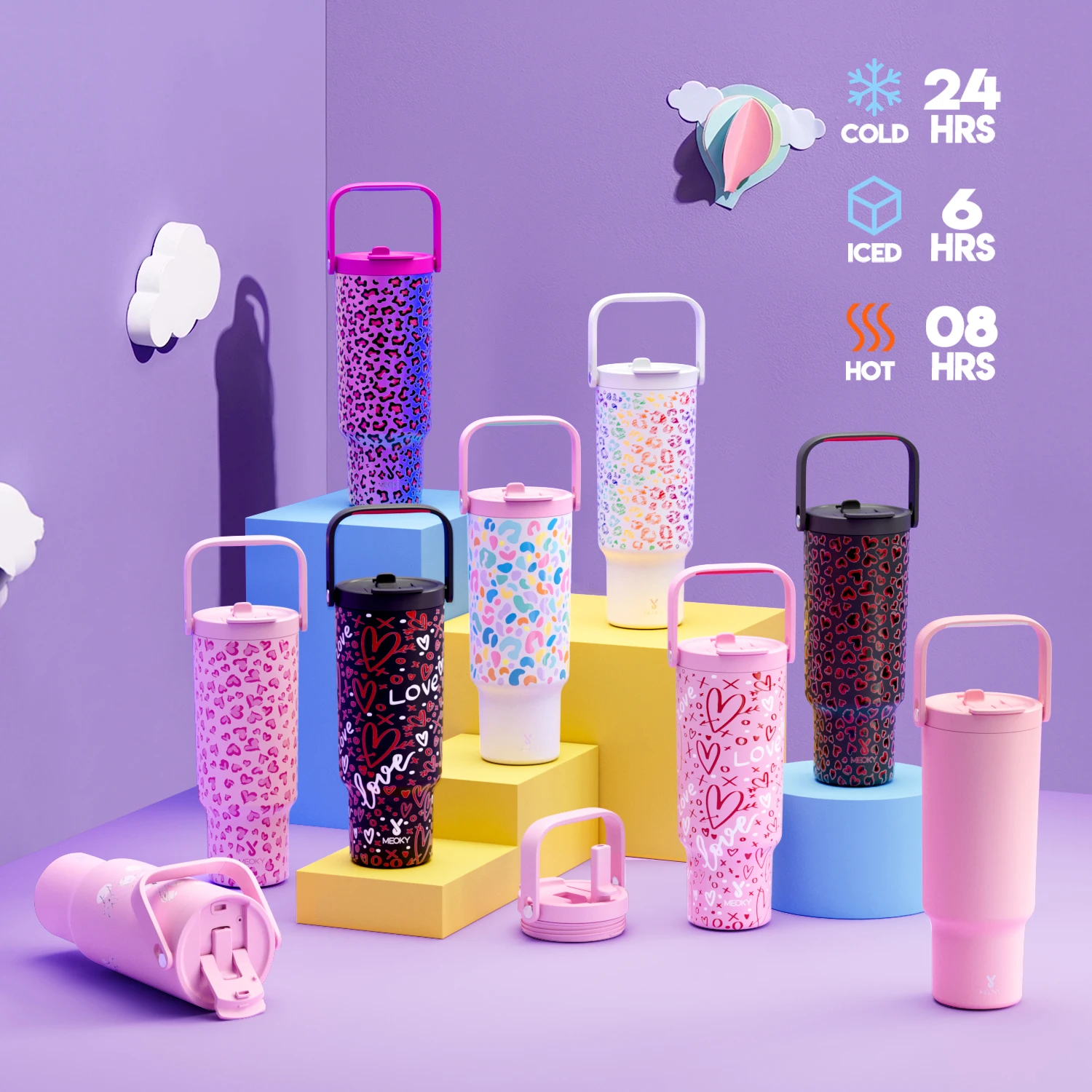 Meoky-40-32oz-Insulated-Tumbler-With-Lid-Stainless-Steel-Coffee-Tumbler ...