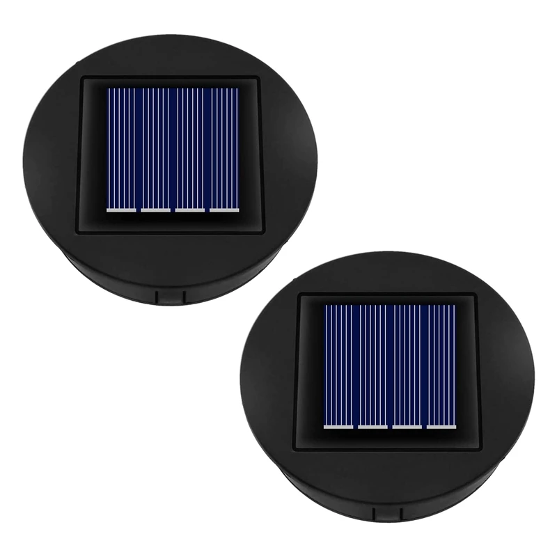 2PCS Solar Light Replacement Top Unit 8Cm,Replacement Solar Panels,For ...