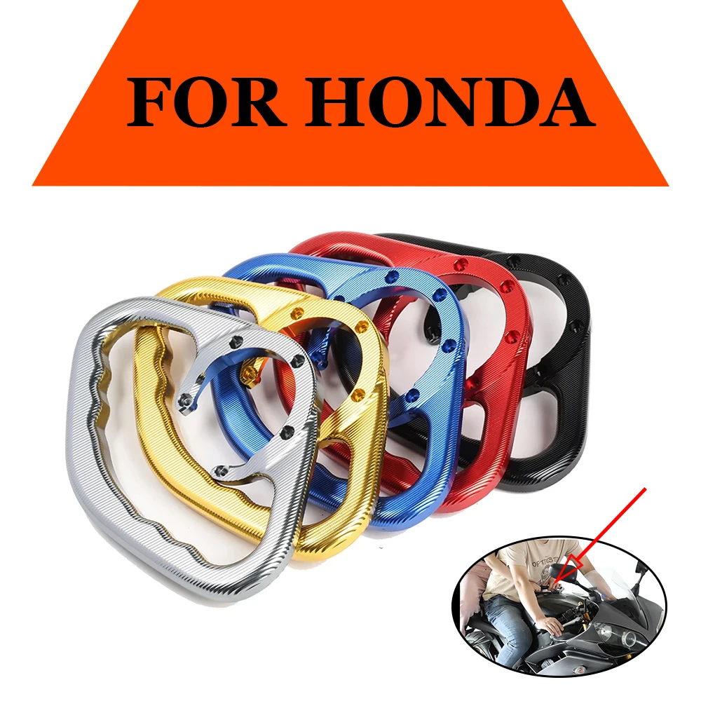 Motorcycle Passenger Handgrips Hand Grip Tank Grab Bar Handles Armrest ...