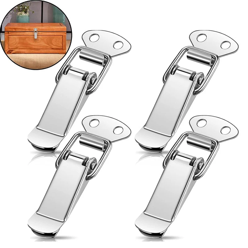 Stainless Steel Toggle Hasp Lock | Stainless Steel Latch Catches - 4pcs ...