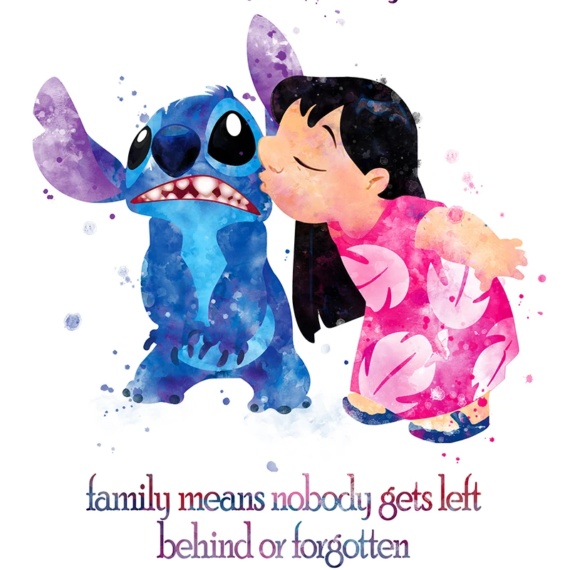 Stitch This Is My Family Quote
