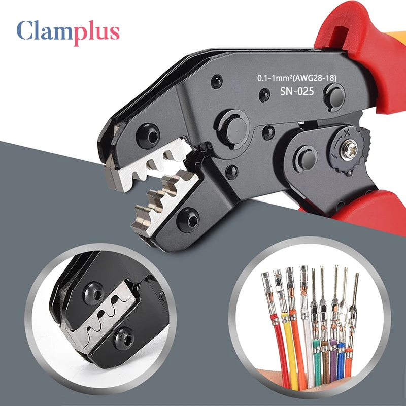 ISN-025-Crimp-Dupont-Terminal-Wire-Crimping-Tool-AWG-28-18-0-1-1mm-MINI ...