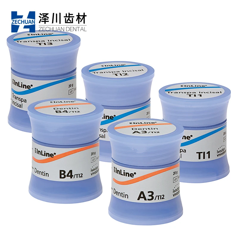 ivoclar vivadent IPS InLine Dentin Transpa Incisal Bleach 20g A2 BL2 TI2 Dental Porcelain Powder