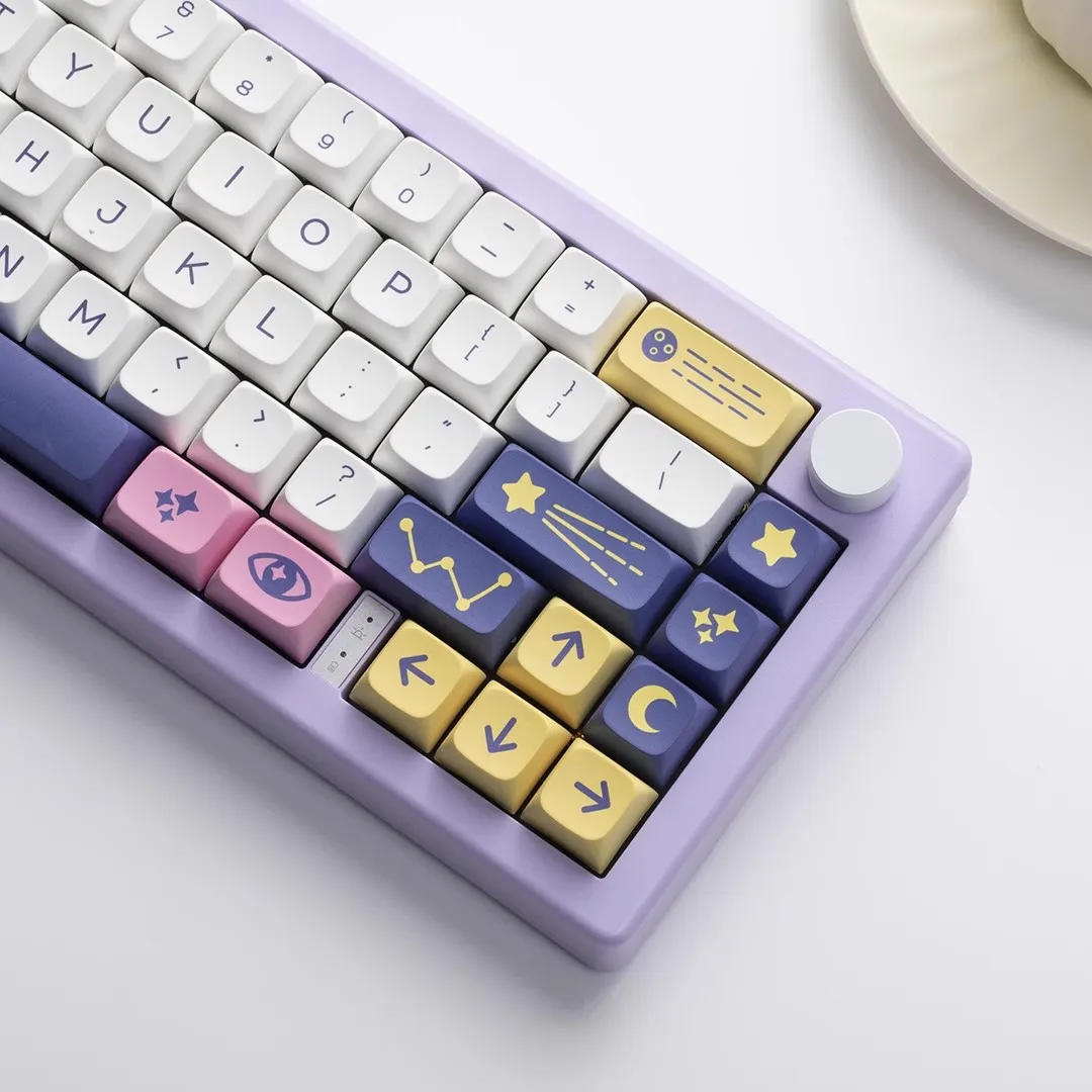 Constellation-Theme-Keycap-XDA-Profile-134-Keycaps-MX-Switch-Anime-Cute ...