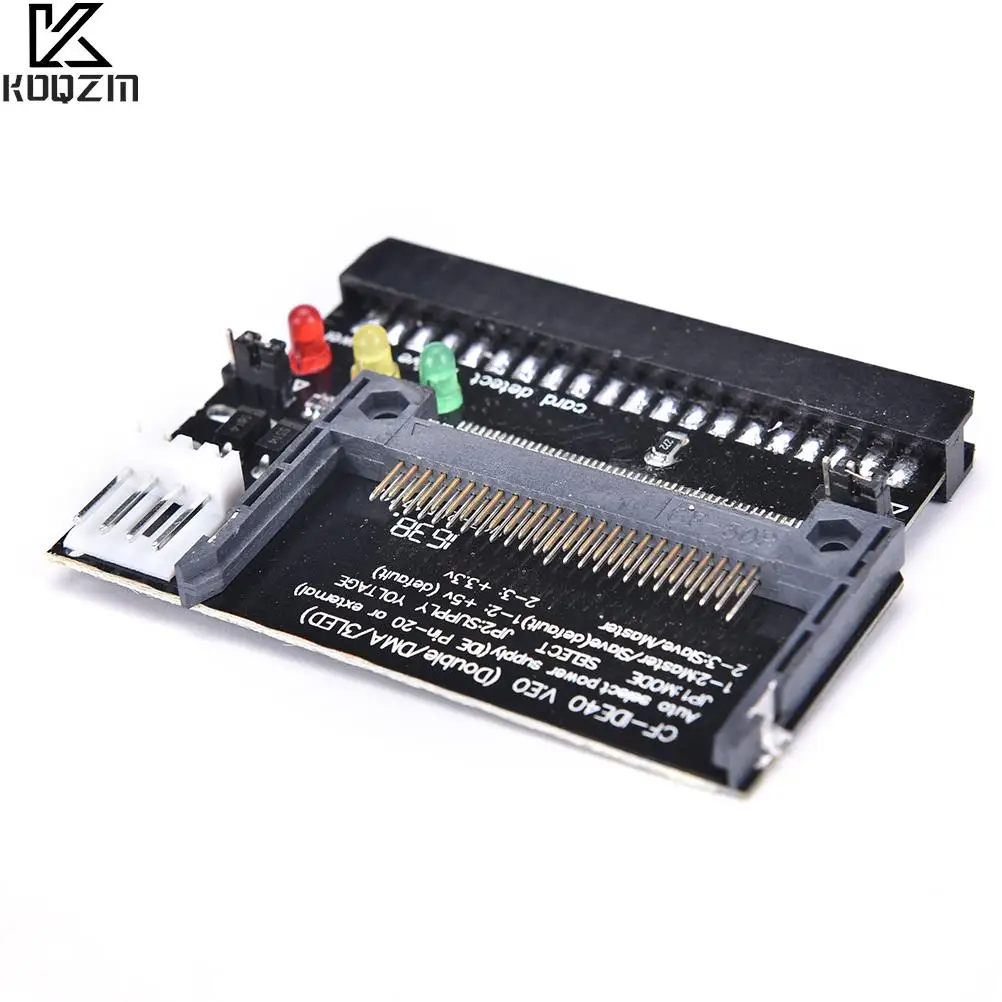 40 Pin IDE Bootable Adapter CF To IDE Adapter Compact Flash CF To 3.5 Female Converter Card 1pcs