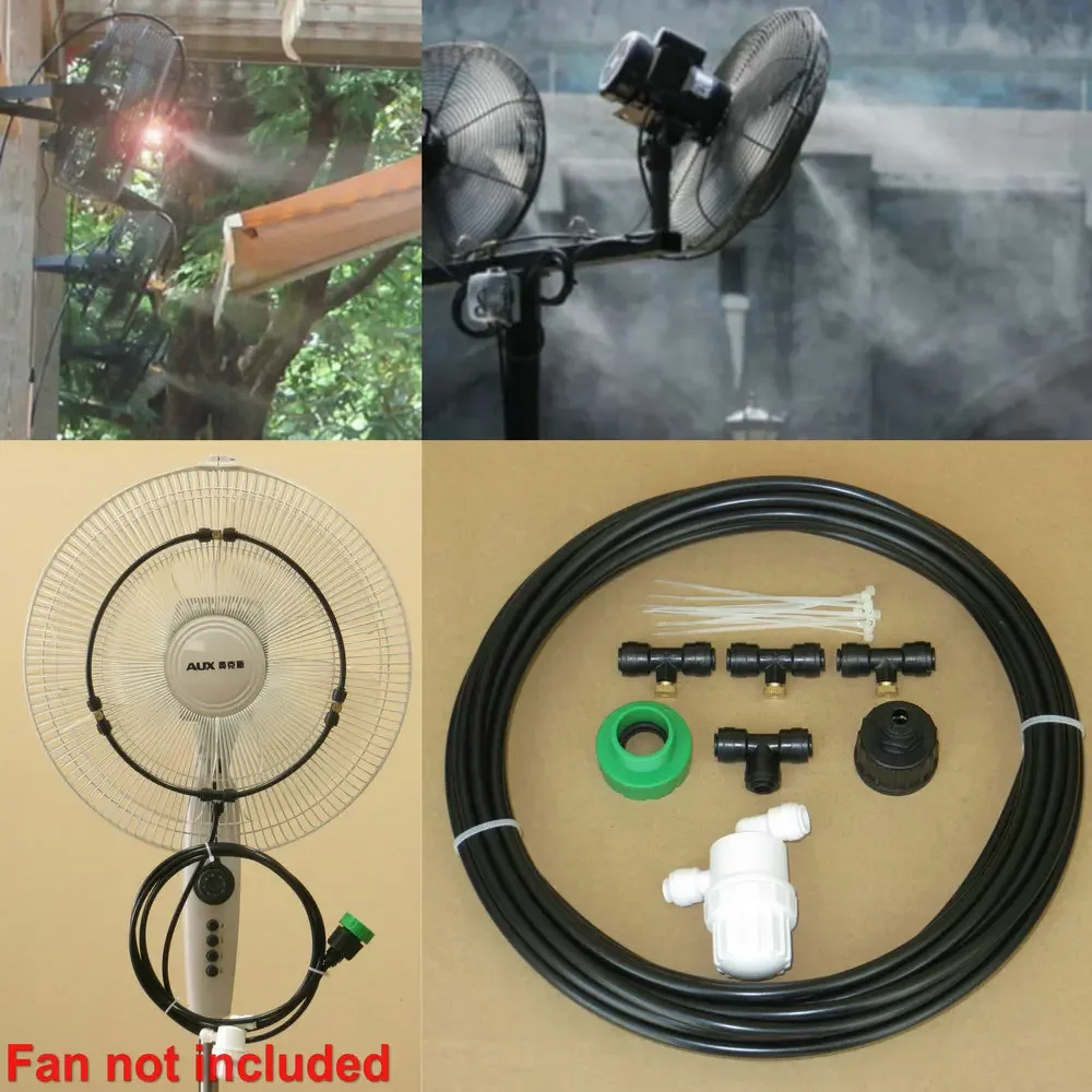 Misting-Fan-3-Nozzle-Brass-Water-Misting-1-4-Slip-lok-Connect-DIY-KIT ...