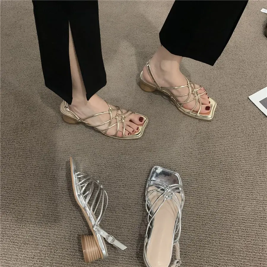 Ladies-Shoes-with-Low-Heels-Summer-2024-for-Party-and-Weddings-Footwear ...