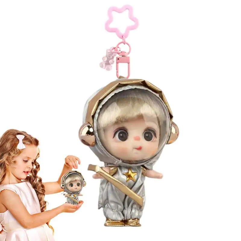 Kawaii Doll Cute Space-Themed Anime Girl Statue Cartoon Jointed Movable ...
